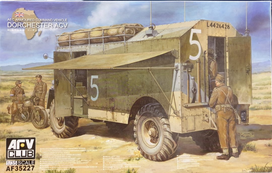 AFV Club AF35227 AEC Armored Command Vehicle Dorchester ACV ...